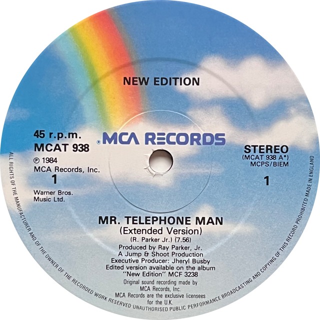 New Edition - Mr. Telephone Man / Delicious | goodolddays