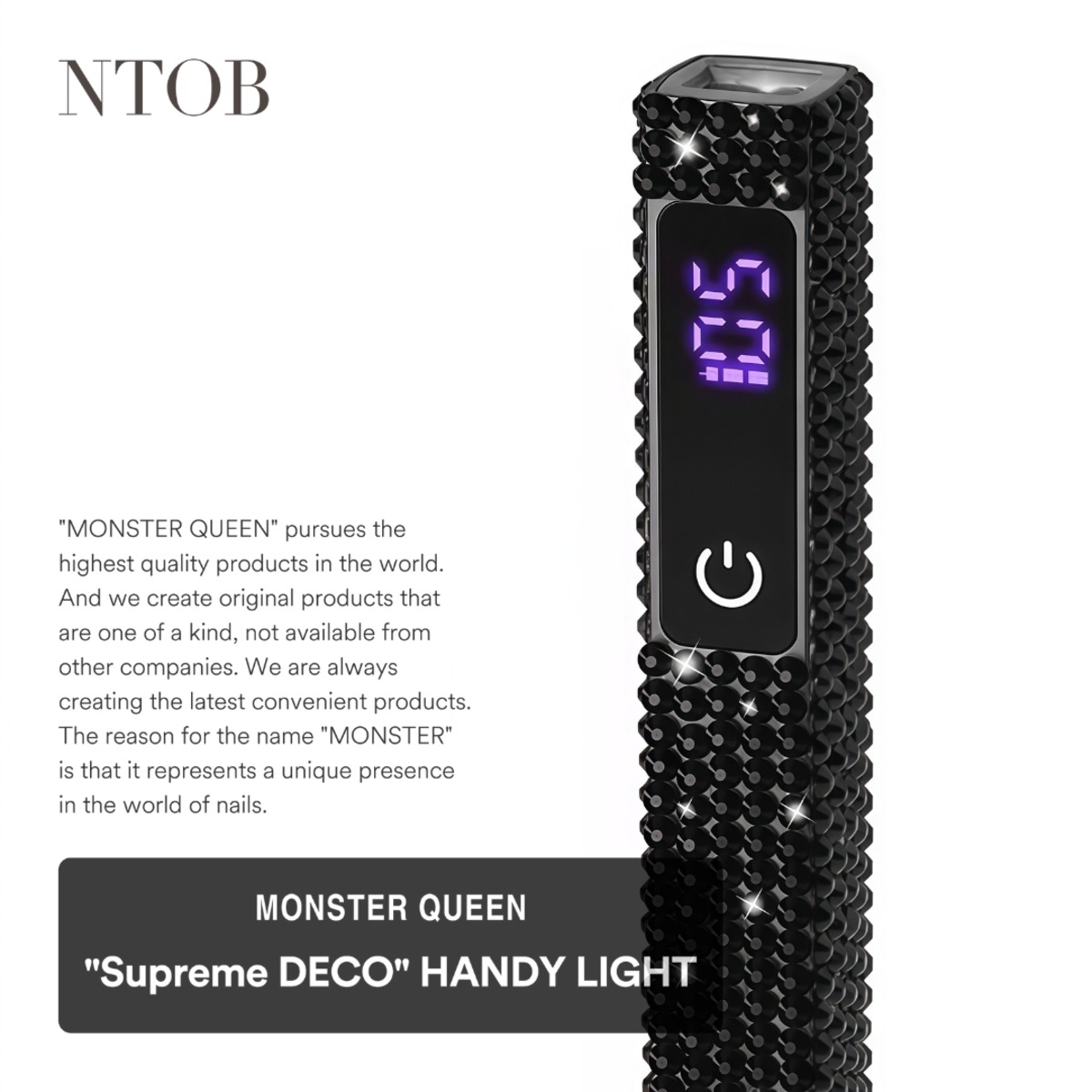 MONSTER QUEEN "Supreme DECO" HANDY LIGHT ️※with BOX | NTOB SHOP