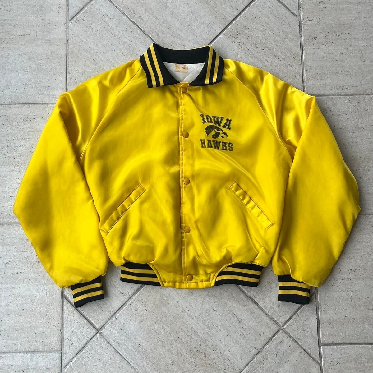 Nylon Stadium Jacket "IOWA HAWKS" | DESERTSNOW
