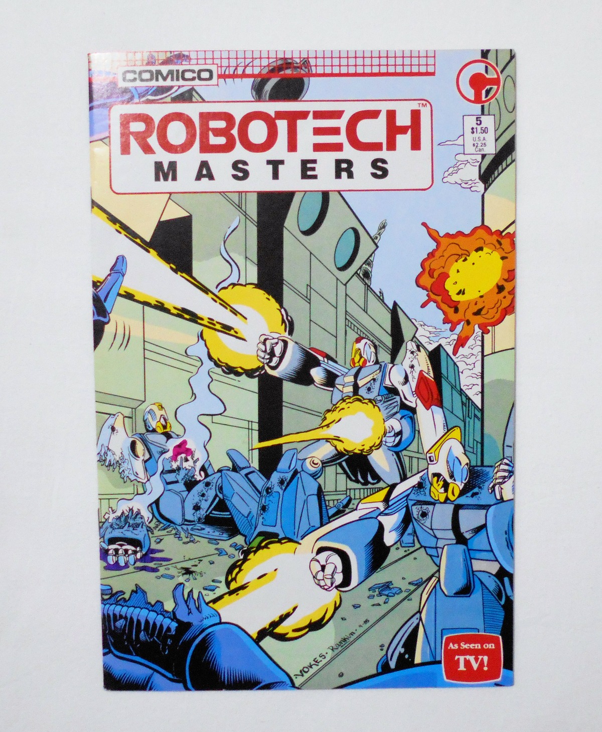 【ROBOTECH MASTERS ロボテック/超時空要塞マクロス】 #5 COMICO HARMONEY GOLD USA 竜の子 ...