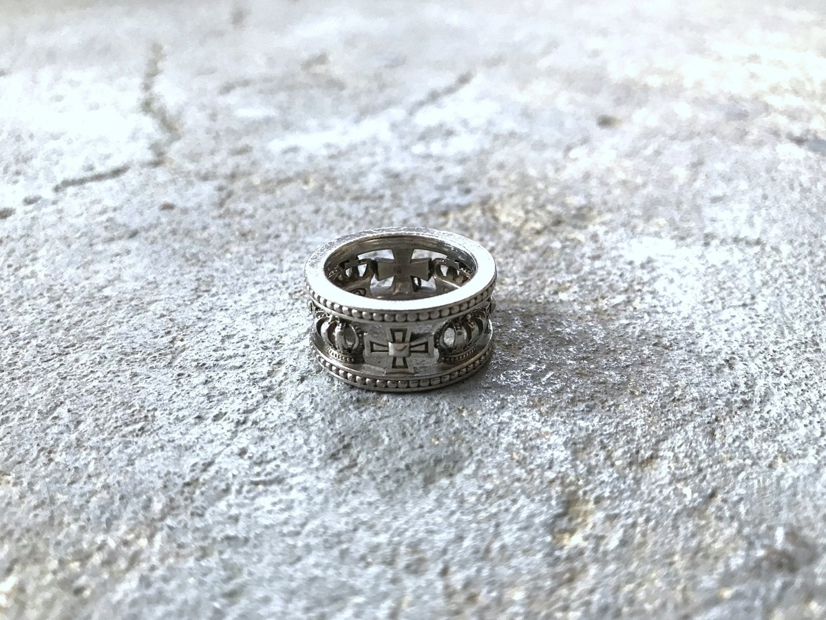 Justin Davis Medieval Wedding Band Ring silver 925 | AFTER DARK