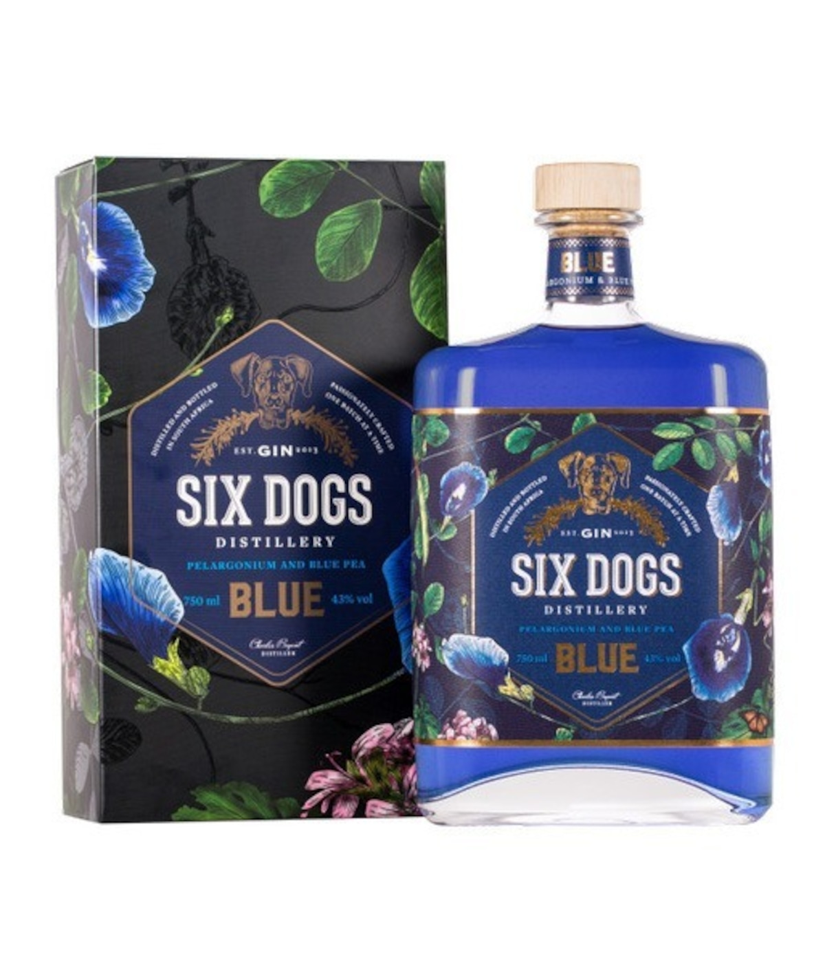 シックスドッグス ブルージン / Six Dogs Blue Gin | ジンラボリカー