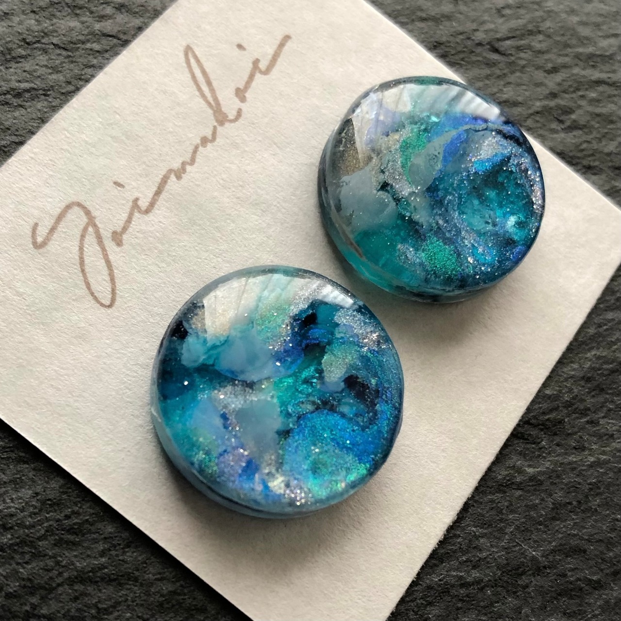 ebb and flow 】20mm 耳飾り | Yoimadoi