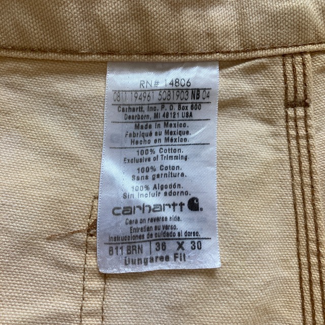 Carhartt Duck Painter Pants Bleach | 古着 himekichi