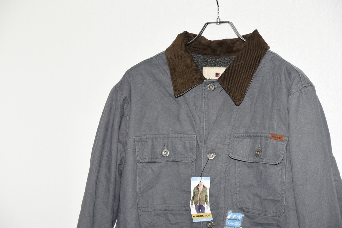 WOOLRICH CANVAS SHERPA JACKET | EPICRIB