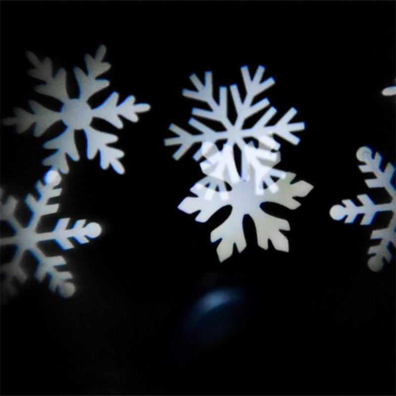 最新型 ソーラー式 レーザーライト 【ホワイト/レインボー】 自動回転