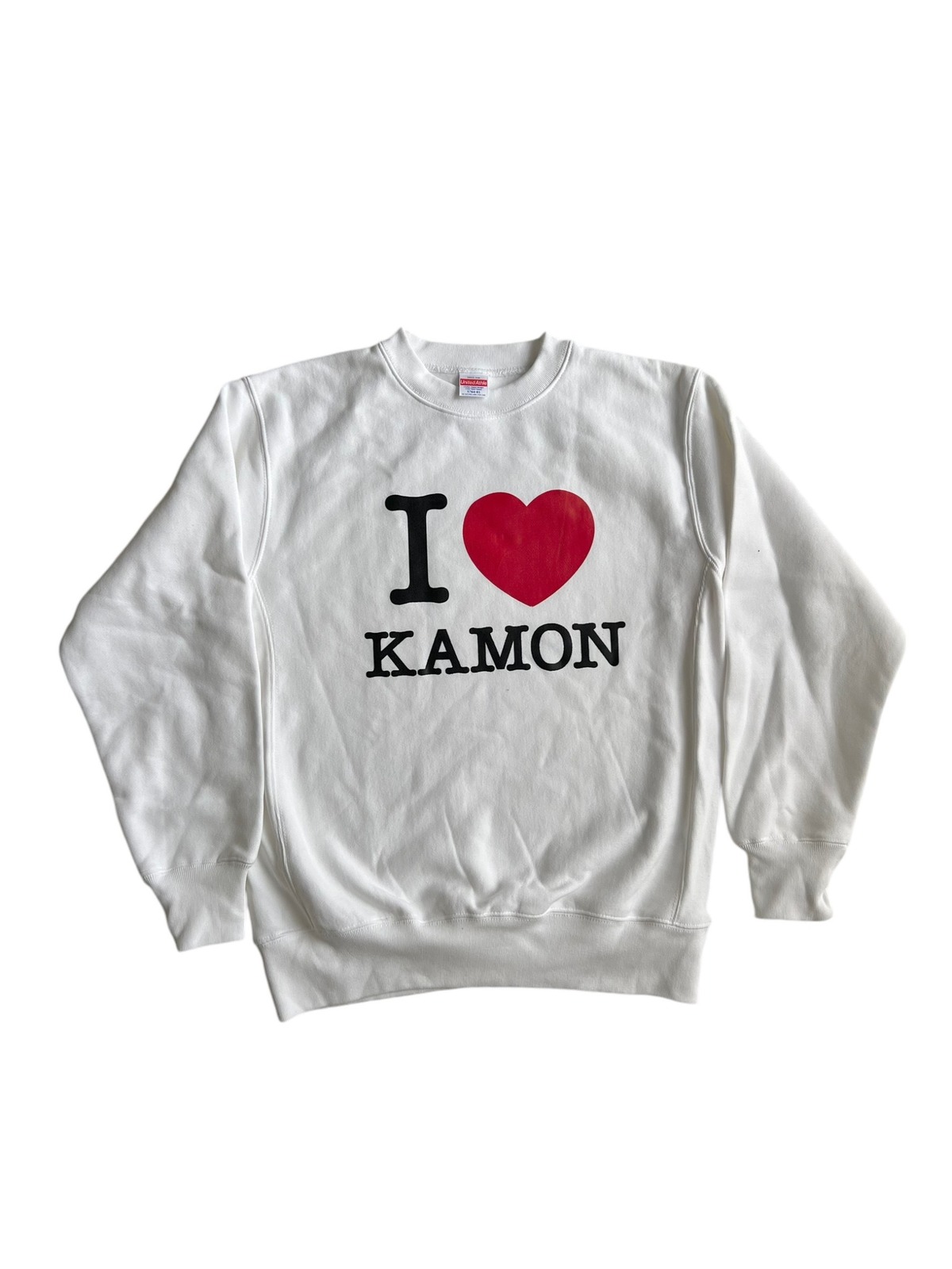 LOVE crewneck white | Kamon Store