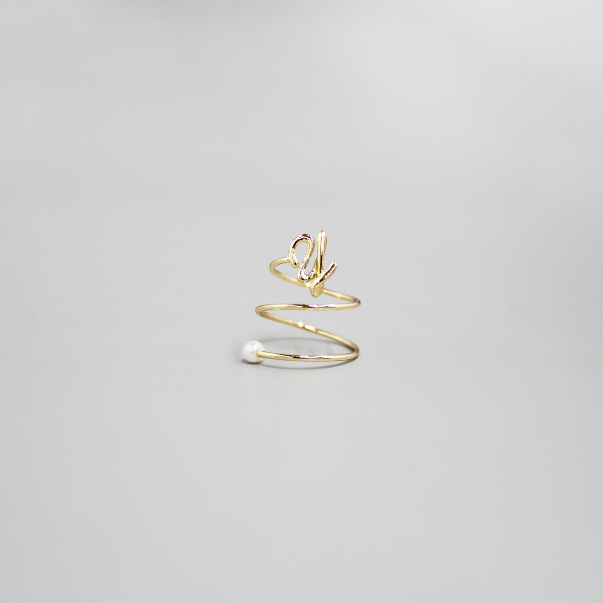 top initials topping ring 〈Y〉 | ipiuo（イピュオ）