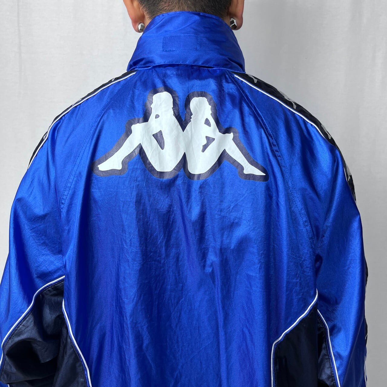 90〜00年代 KAPPA カッパ FC PORTO FCポルト ナイロントラックジャケット メンズXL相当 古着 90s 00s ビンテージ ...