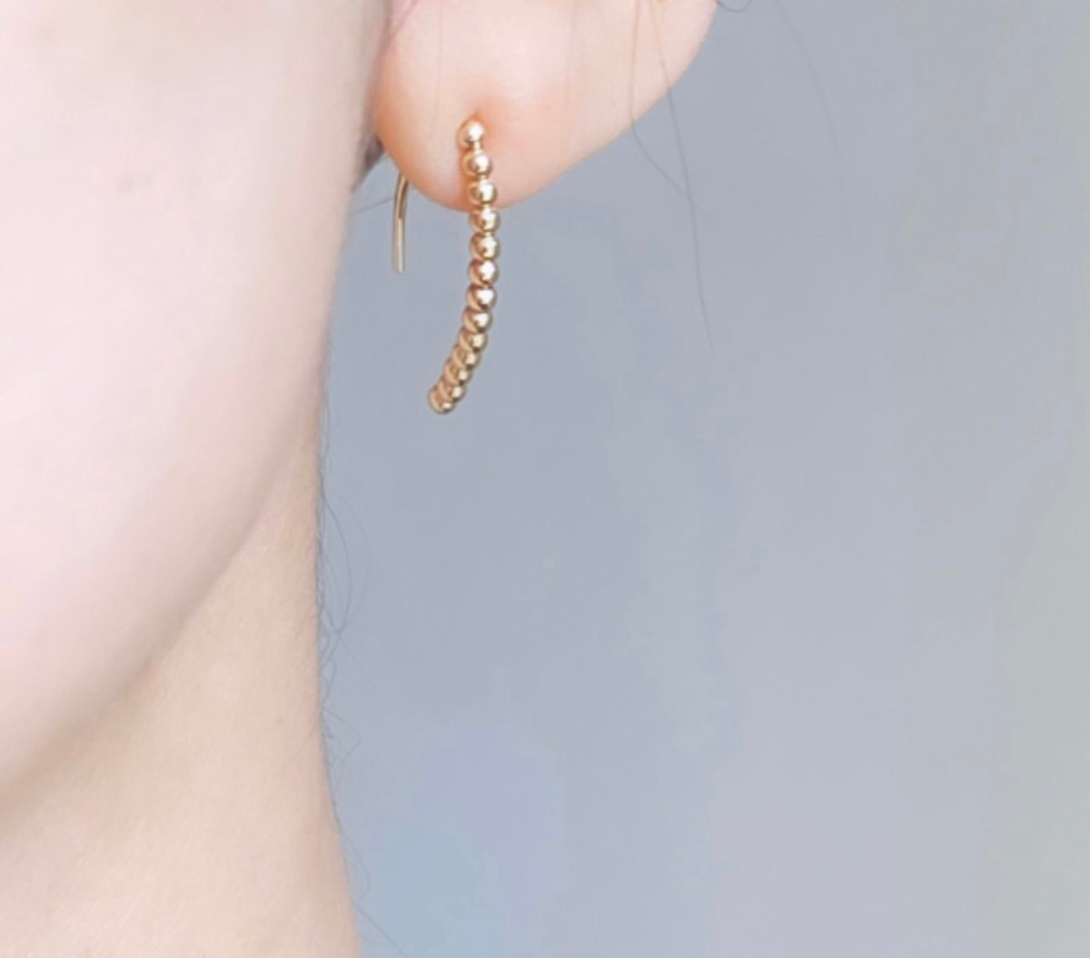 14kgf petit ball マーキスピアス フックピアス | f accessory