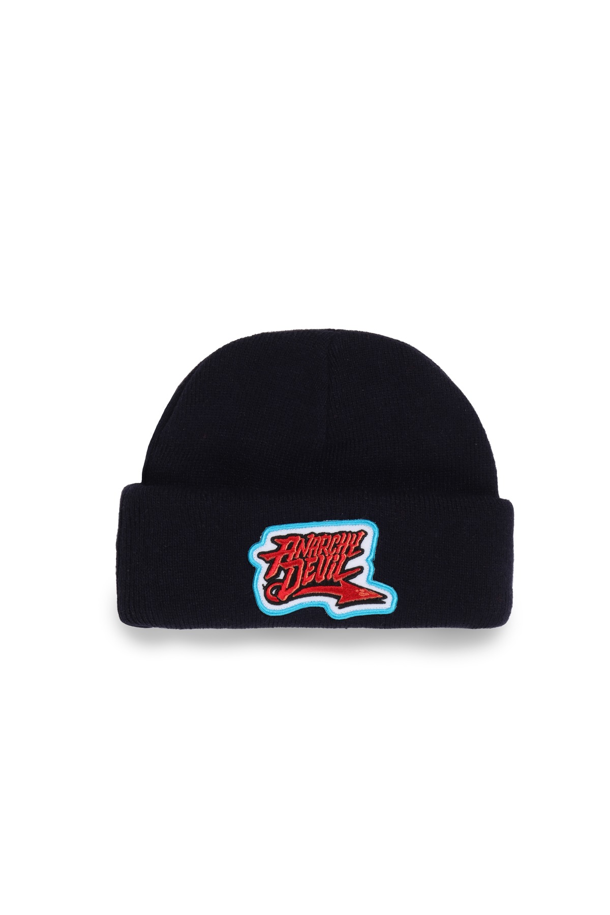 ANARCHY DEVIL KIDS BEANIE NAVY 004 | ANARCHY'S FACTORY