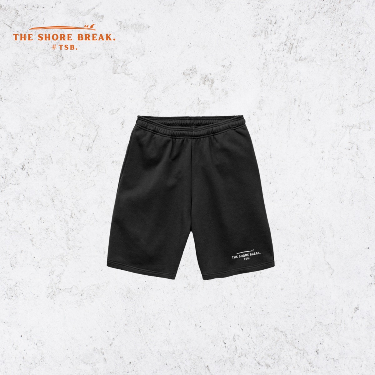 【TSB.LOGO ser】8.2oz SWEAT SHORTS - BLACK | OFFISEA【オフィシー】
