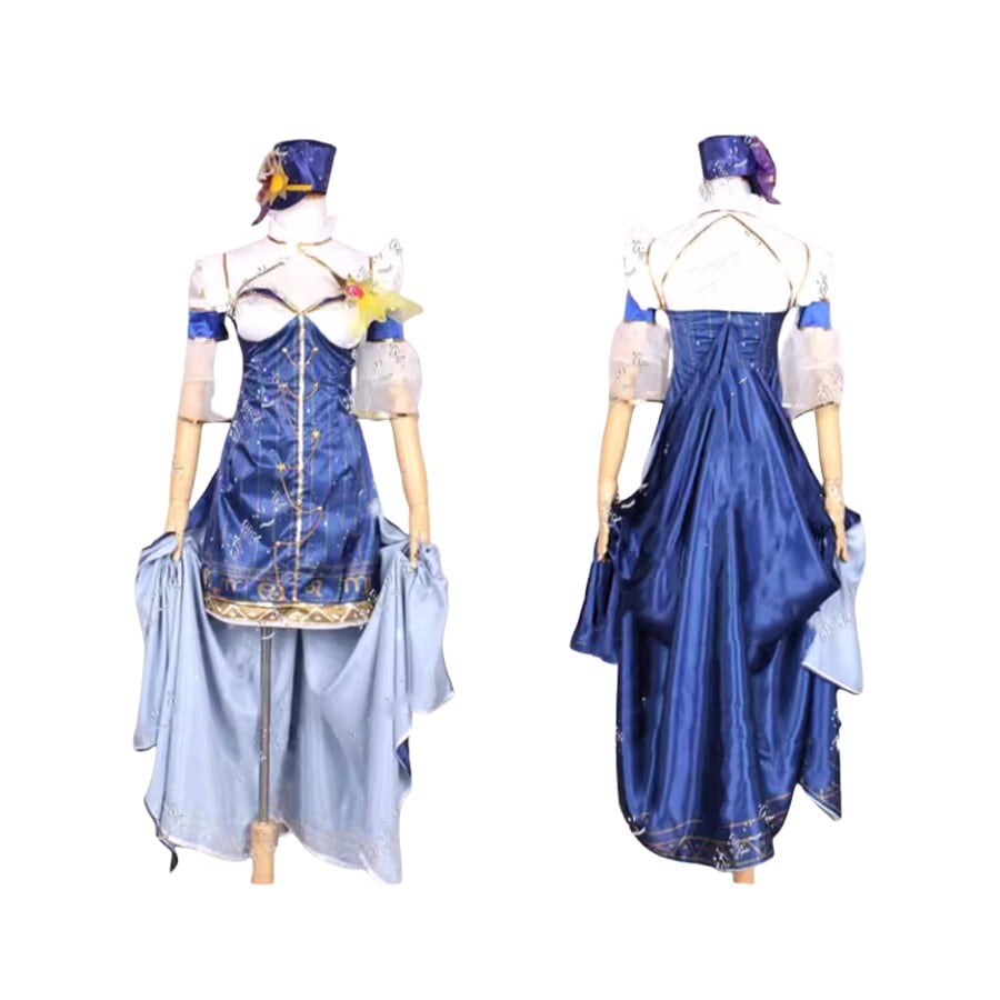 K1535 LUGANO-- VOCALOID GUMI グミ☆天ノ弱風 衣装＋靴下＋帽子