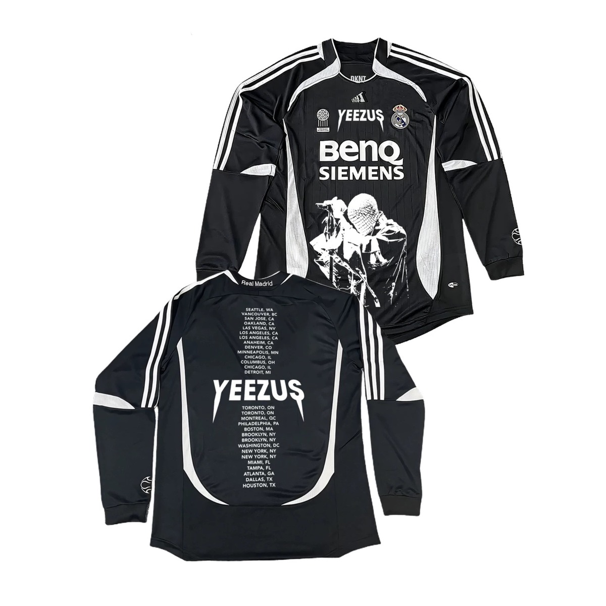 KANYE WEST L/S FOOTBALL SHIRT | 7310store