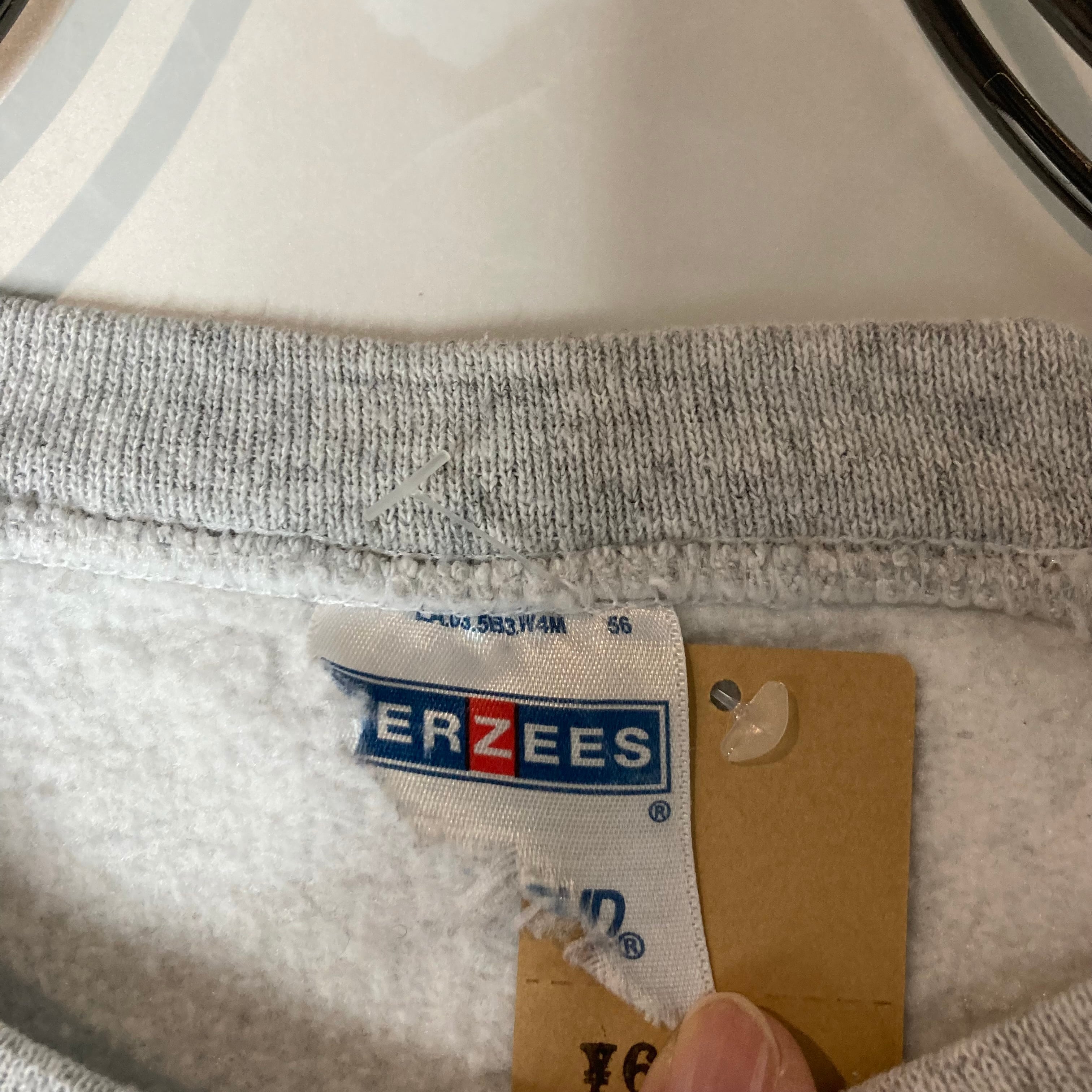 【リメイク】 ショート丈スウェット JERZEES M プリント | 古着屋OLDGREEN