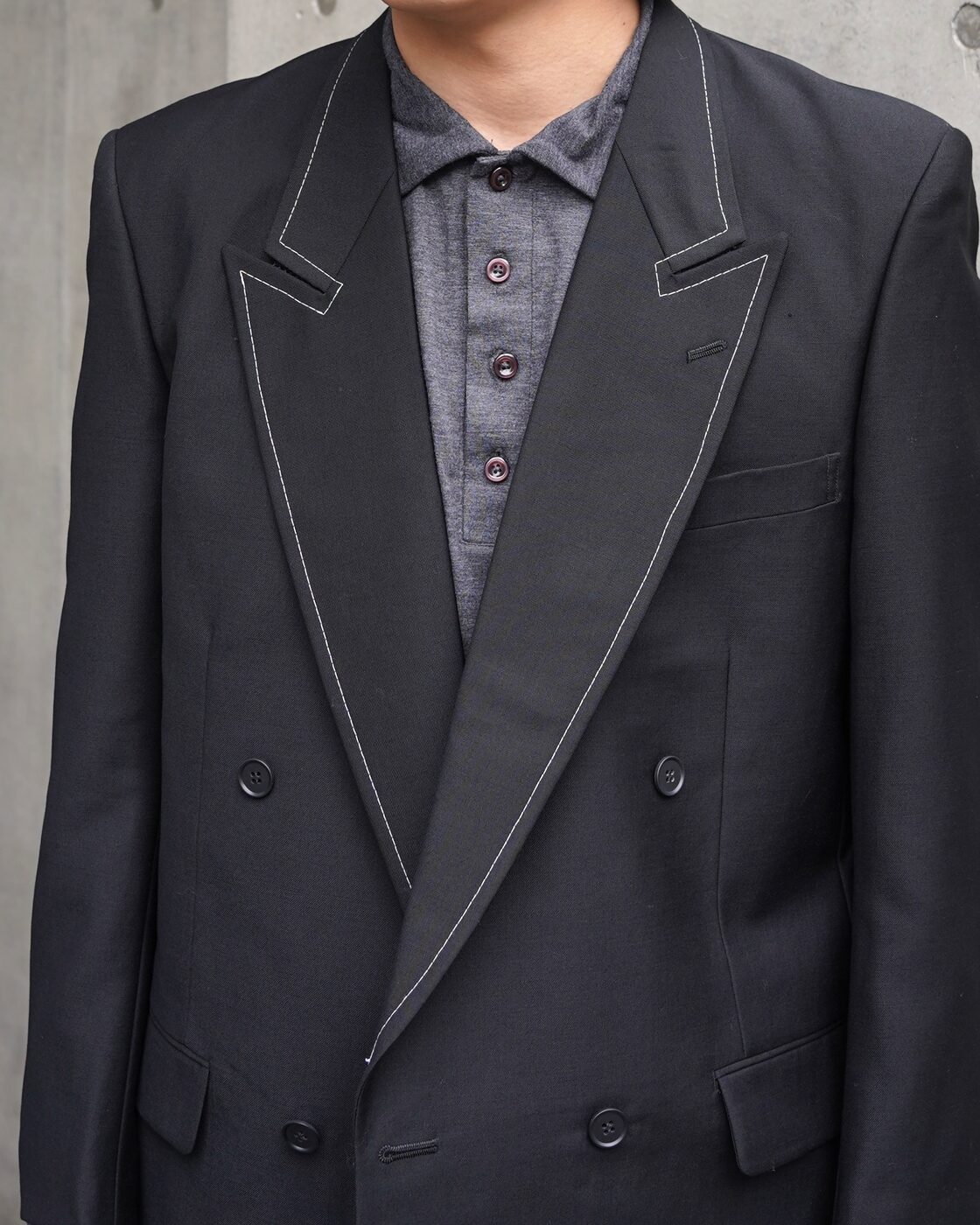 90s knit polo | Pay ID