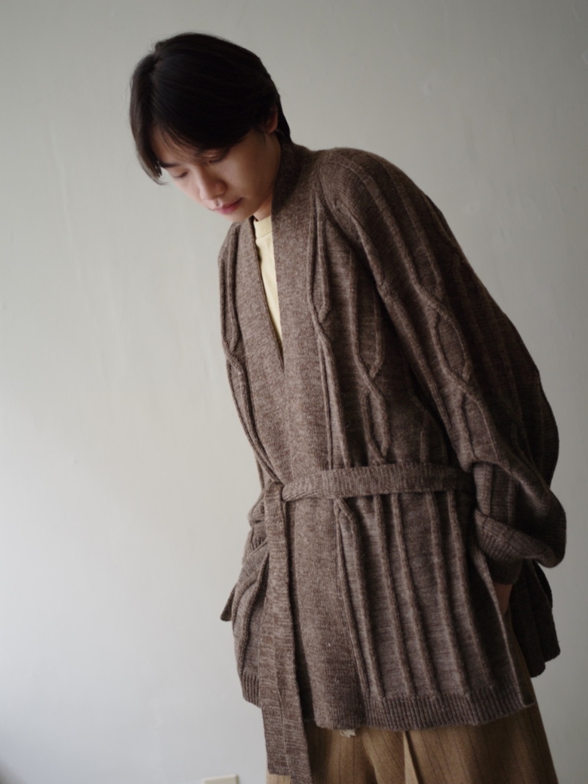 O project / CABLE ROBE CARDIGAN | Skool