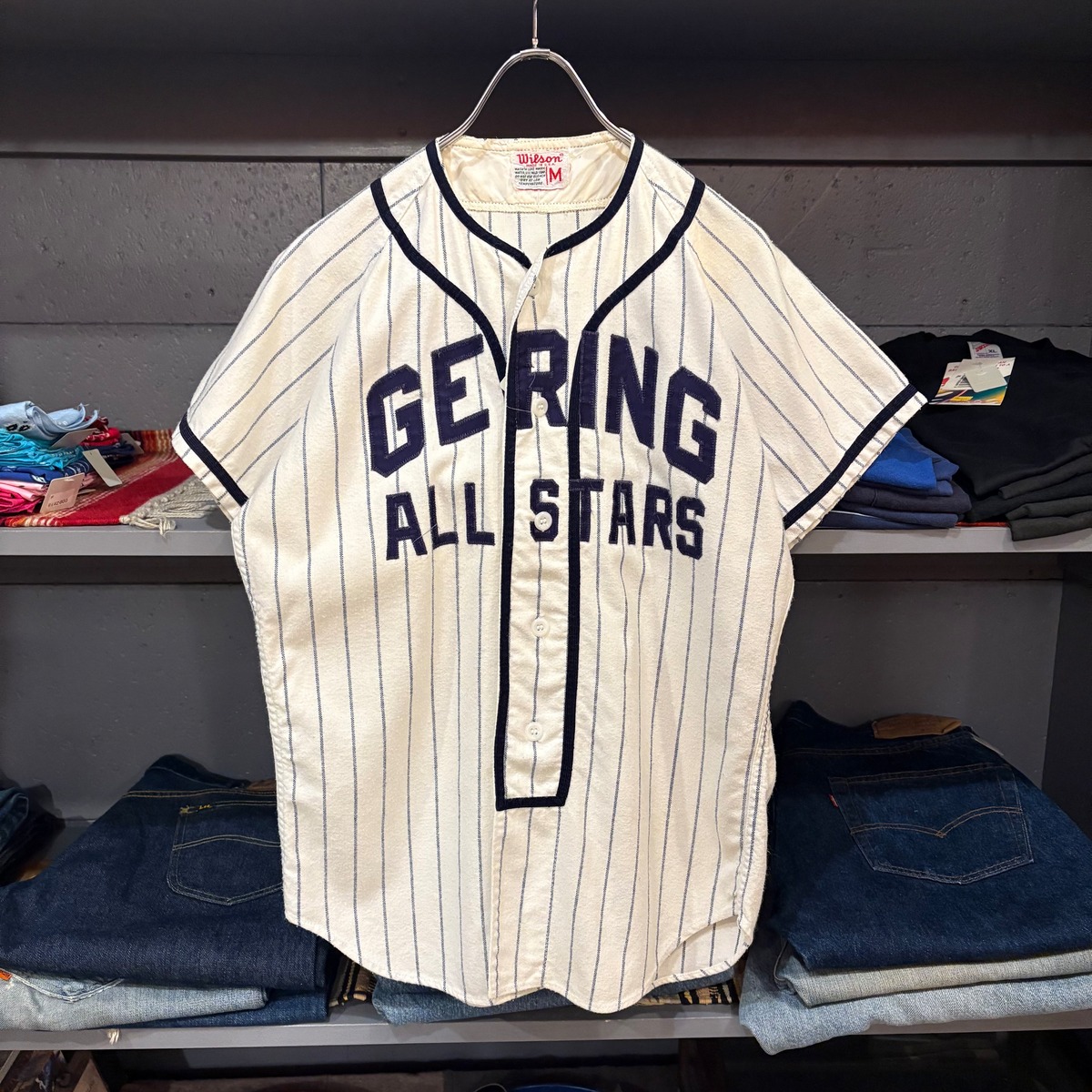 50s Wilson S/S Baseball Shirt USA製 | VOSTOK