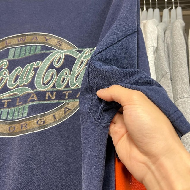 90s Coca Cola navy T | KimamaniT
