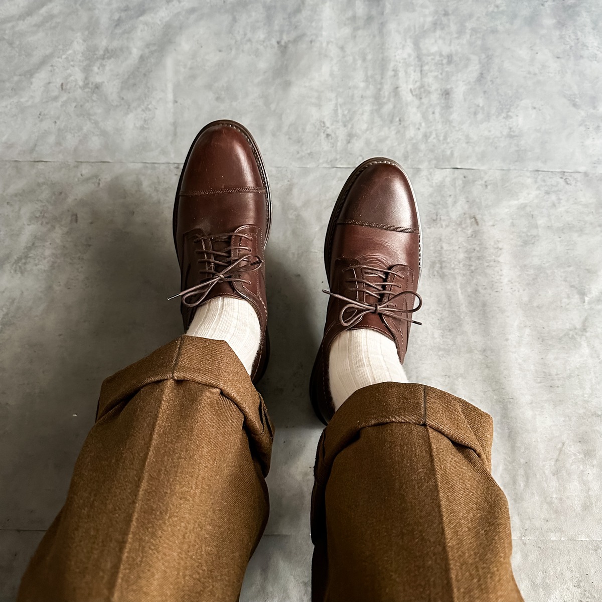 "Bostonian" straight chip leather shoes made in Italy | cou cou used ...