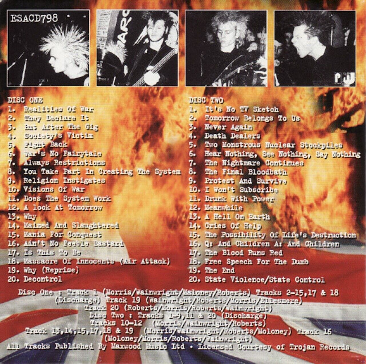 Discharge/FREE SPEECH FOR THE DUMB | RECORD SHOP CONQUEST/レコードショップコンクエスト