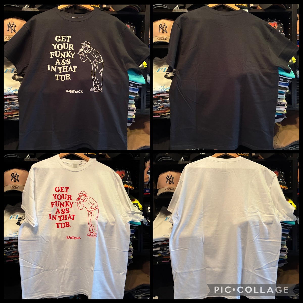 RAP ATTACK "Get Your Funky Ass.." Tee | FANTASTIC