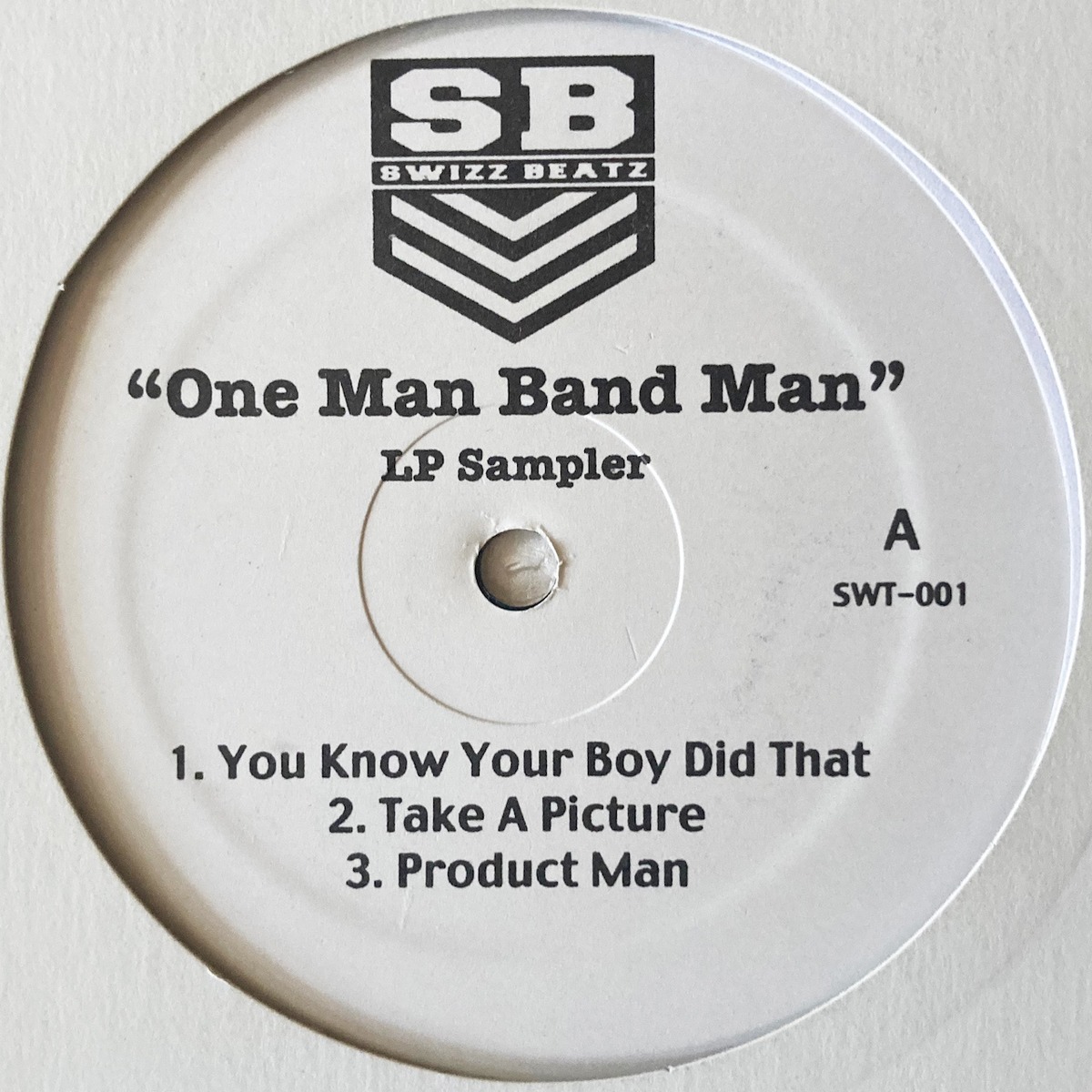 【Used / 12"】 SWIZZ BEATZ / One Man Band Man LP Sampler | AgriTribeMusic ...