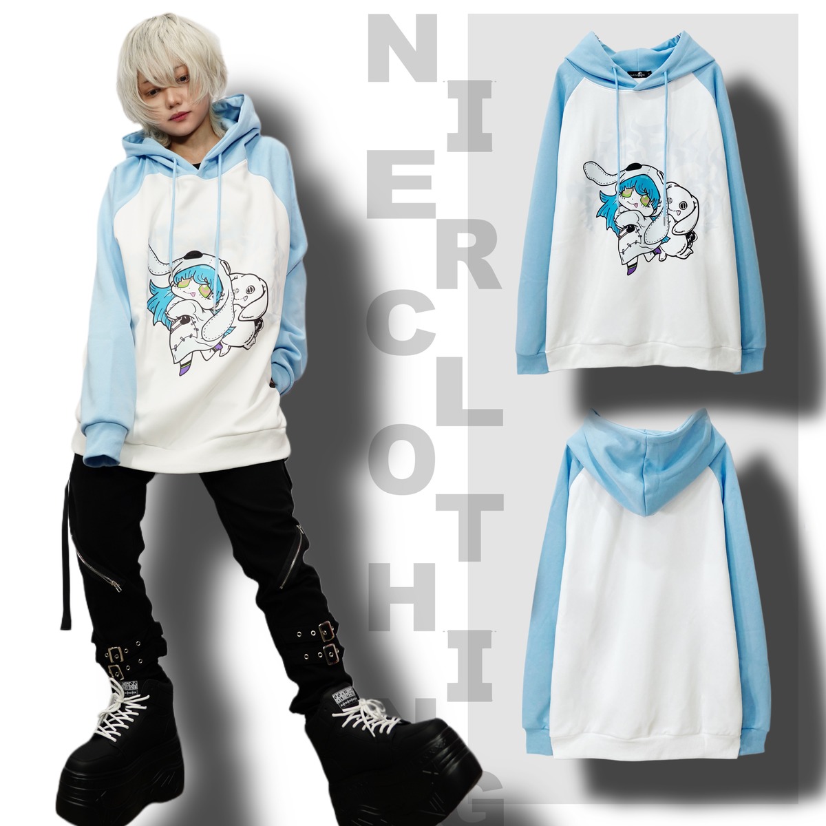 UNISEX PULLOVER PARKA【GOOD MOOD】 | NIER CLOTHING