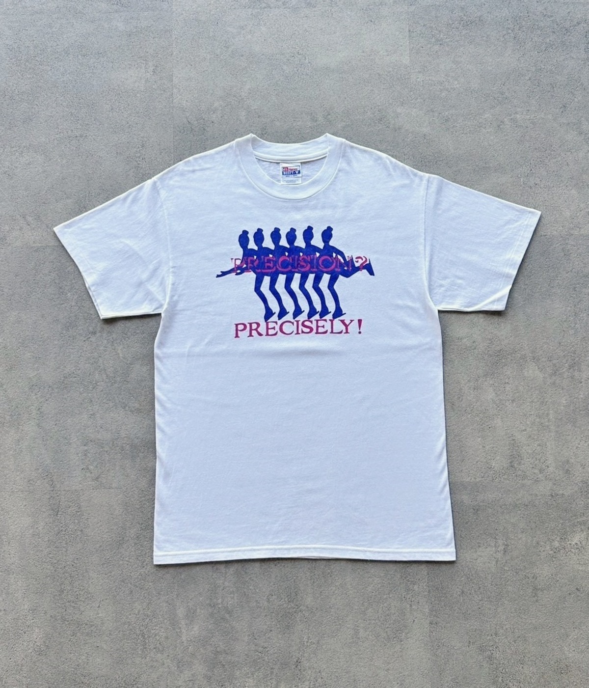Vintage 90's T-shit -PRECISION? PRECISELY- | SNATCHED CHAIN.