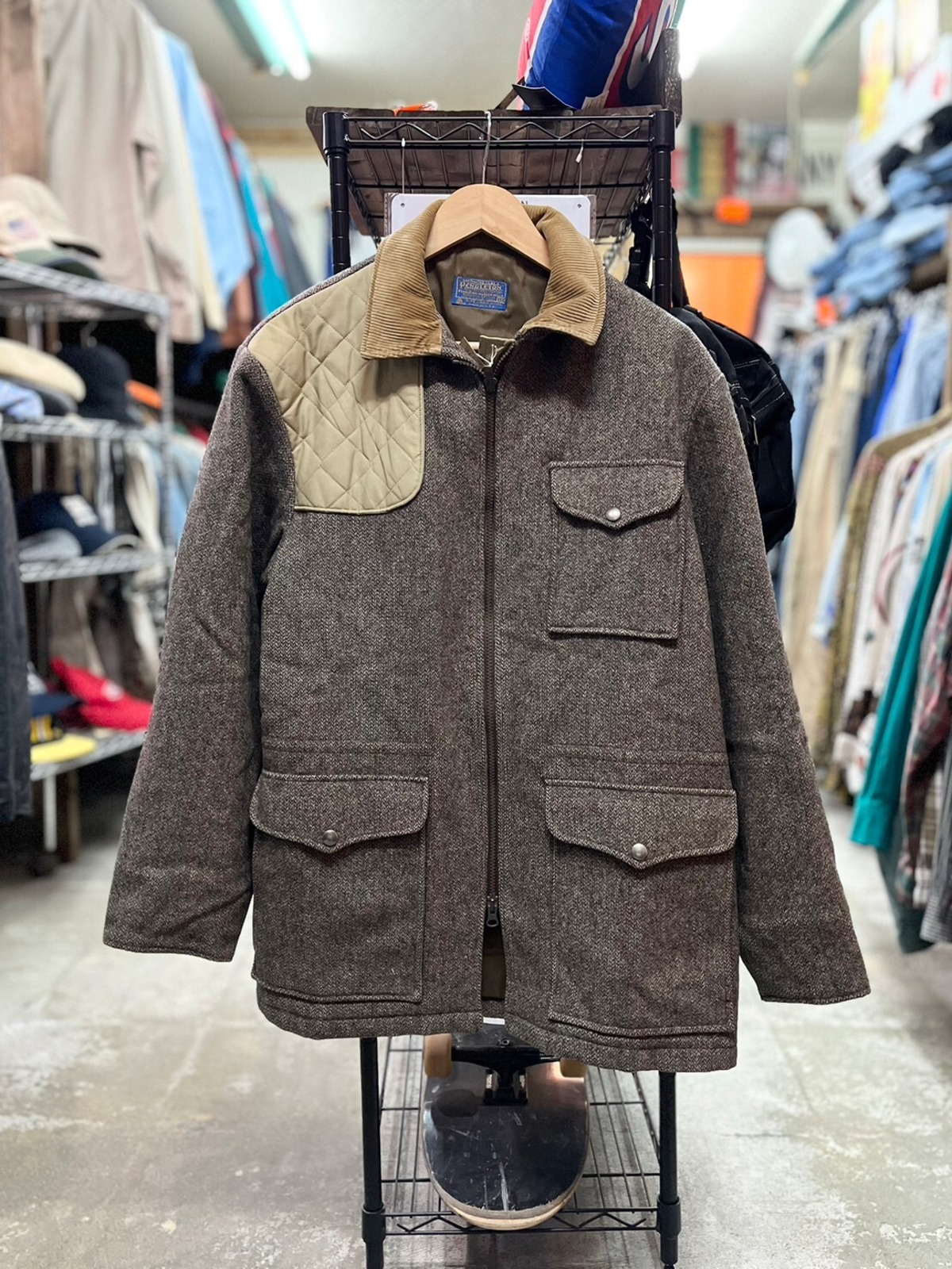 【size M】70s pendleton ペンドルトン USA製 ハンティングジャケット | Lifeusedclothing