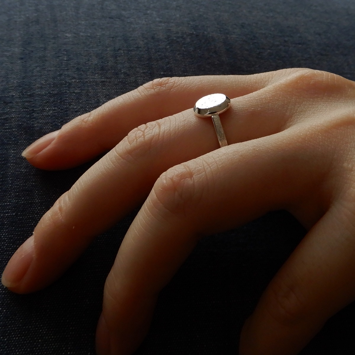 revive oval ring sv/K18 | RABEA / ラベア