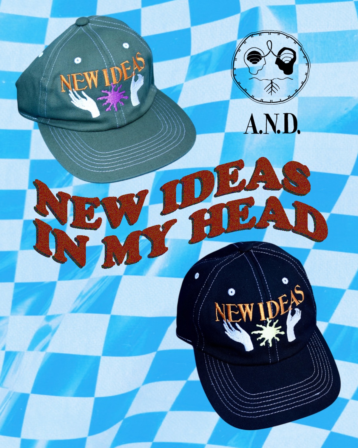 NEW IDEAS IN MY HEAD CAP | A.N.D.TOKYO