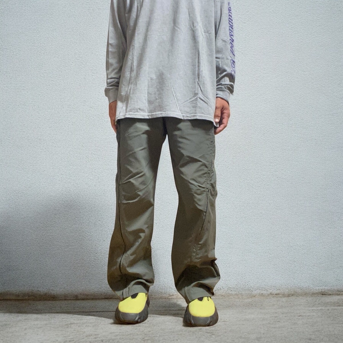 1990s "SABOTAGE" Ripstop Tech Zip Pants MADE IN ITALY | Sanroku Base Studio