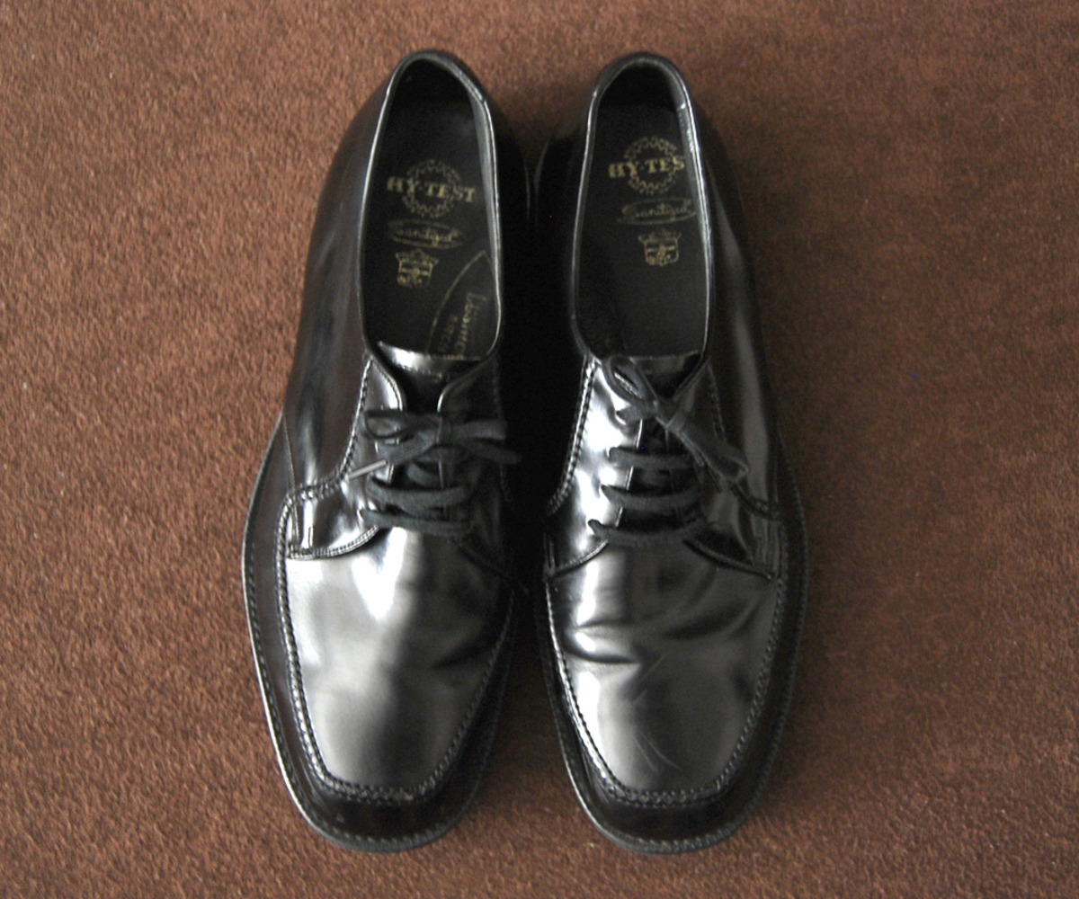 70s Vintage SAFETY SHOES HY-TEST 7.5EEE | SECOND TIME GLORY | ヴィンテージレザー ...