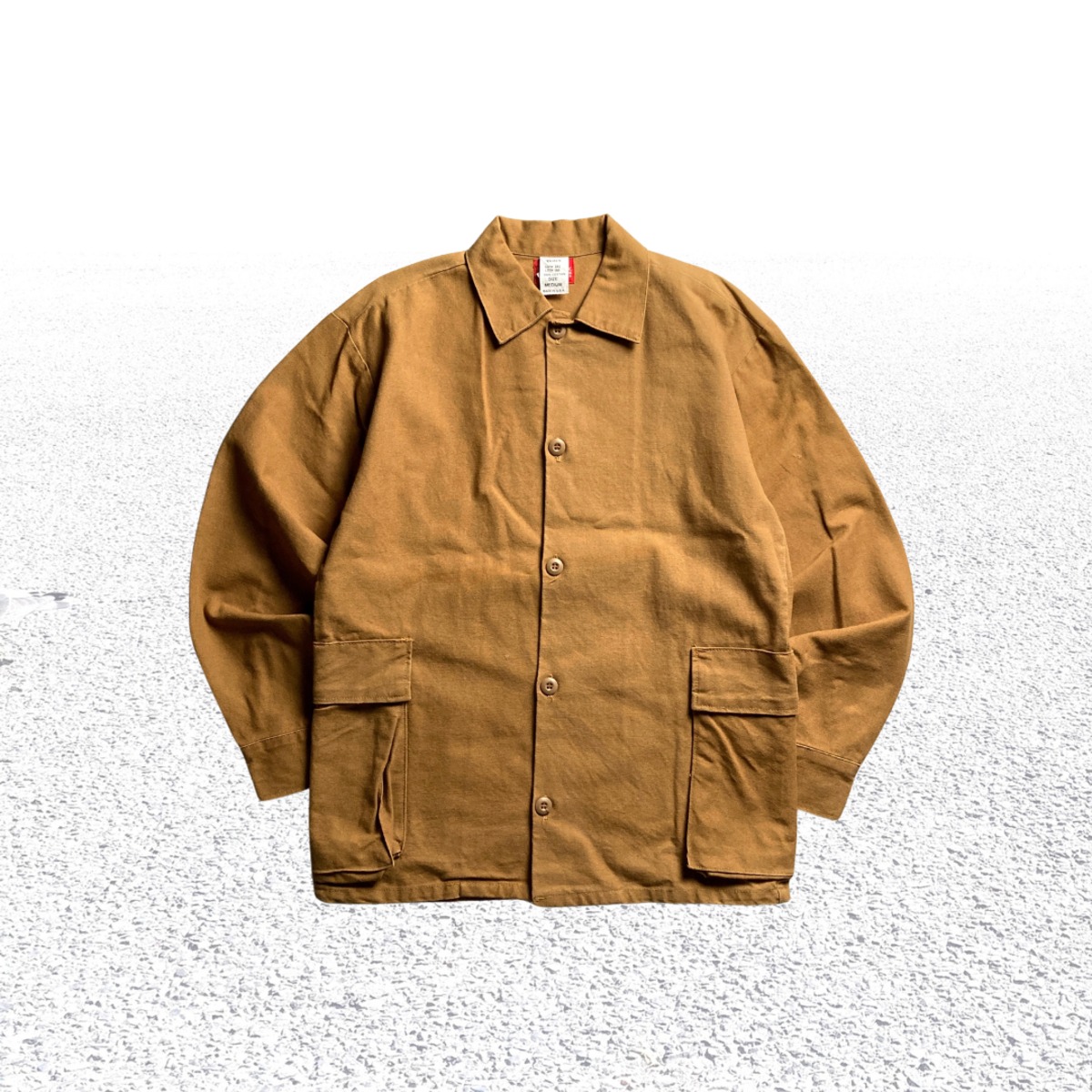 HAY STACK” Side Pockets Work Duck Jacket Coverall 90s 00s | PECHKAPECHKA