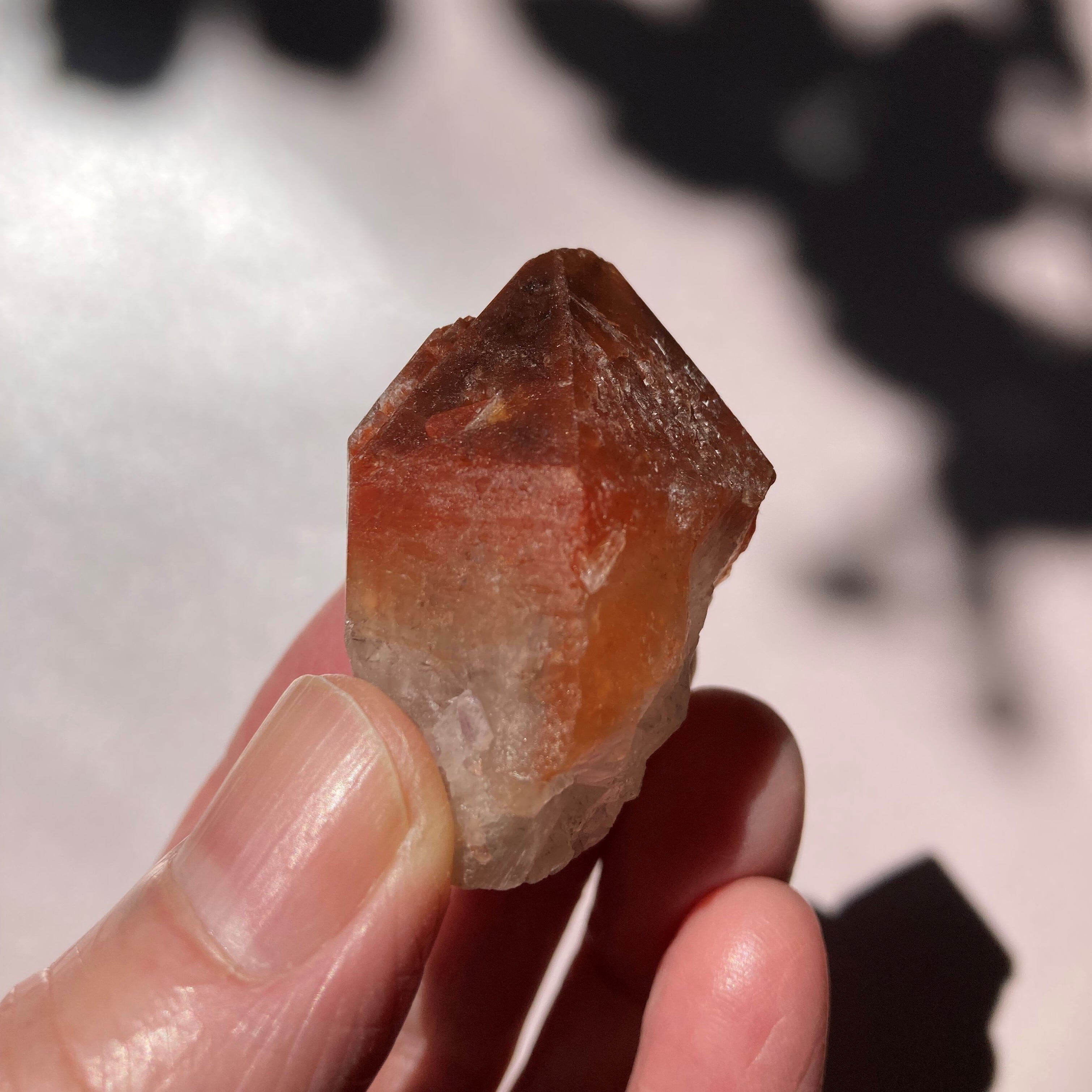 ブラジル・クリスタリナ産・レッドドリームコート レムリアン水晶 2個セット③ | M Minerale