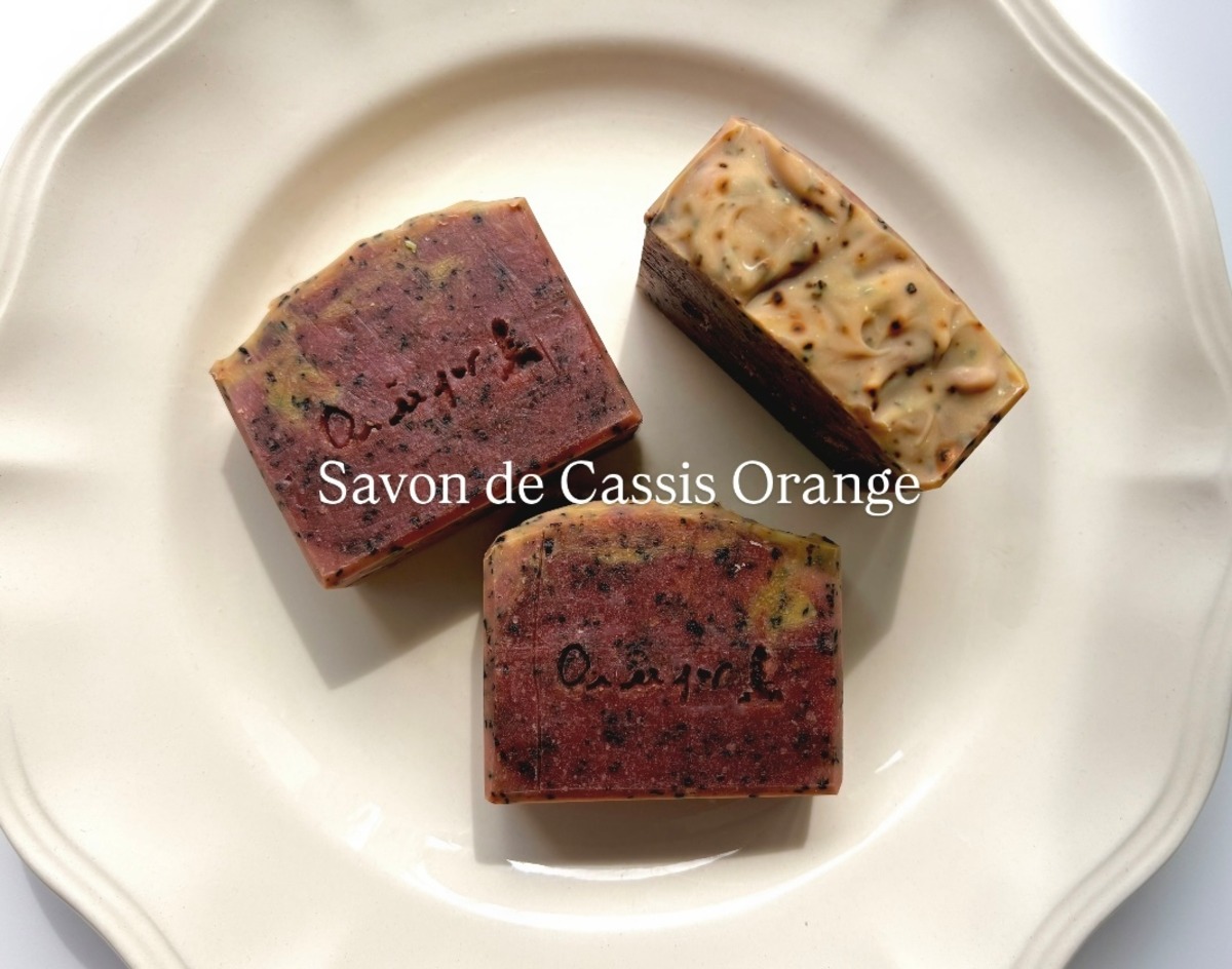 カシスオレンジ石鹸 カシスオレンジソープ Cassis Orange Soap Savon de Cassis Orange 石鹸【1個 ...