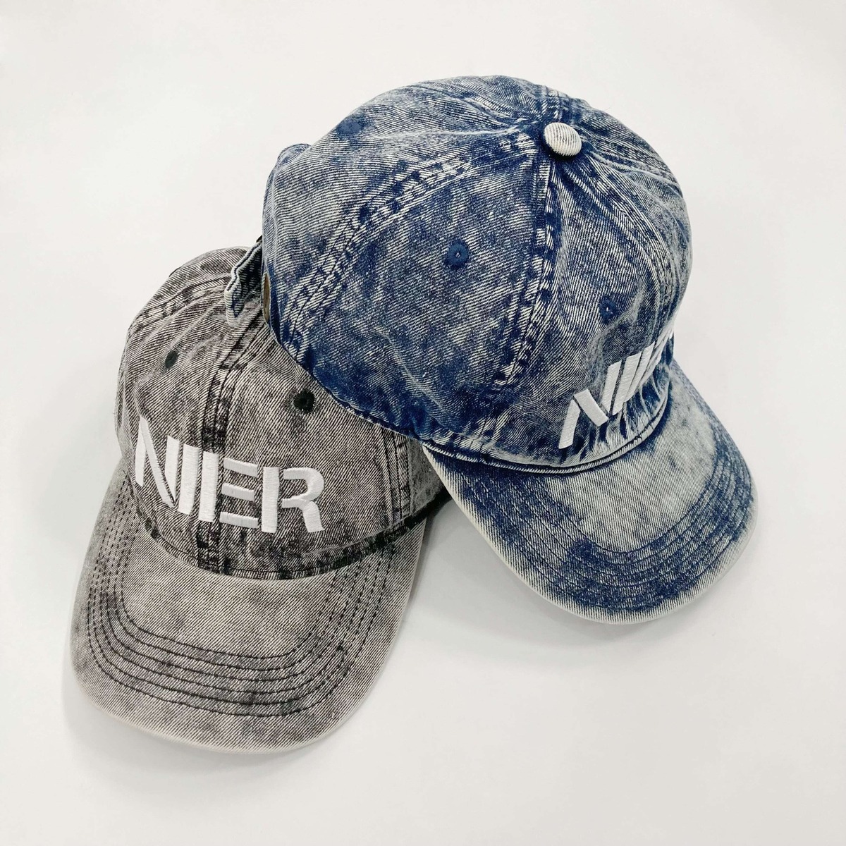 【NieR】NIER DENIM CAP【2色展開】CAP002 ニーア 帽子 ストリート サブカル 地雷系 ユニセックス | CANDY