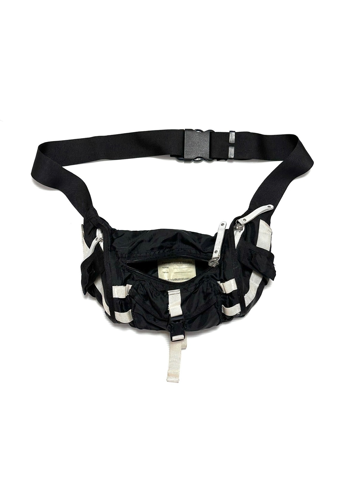 2003s KOBRON White Lines Design Mini_Dram_Shape Bodybag | ETRAK