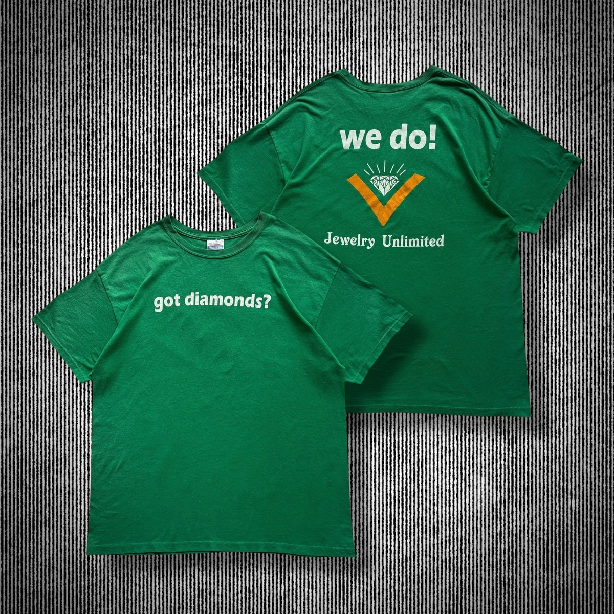 90s Hanes “got diamonds?” S/S Graphic T-Shirt | Used & Vintage Clothing ...