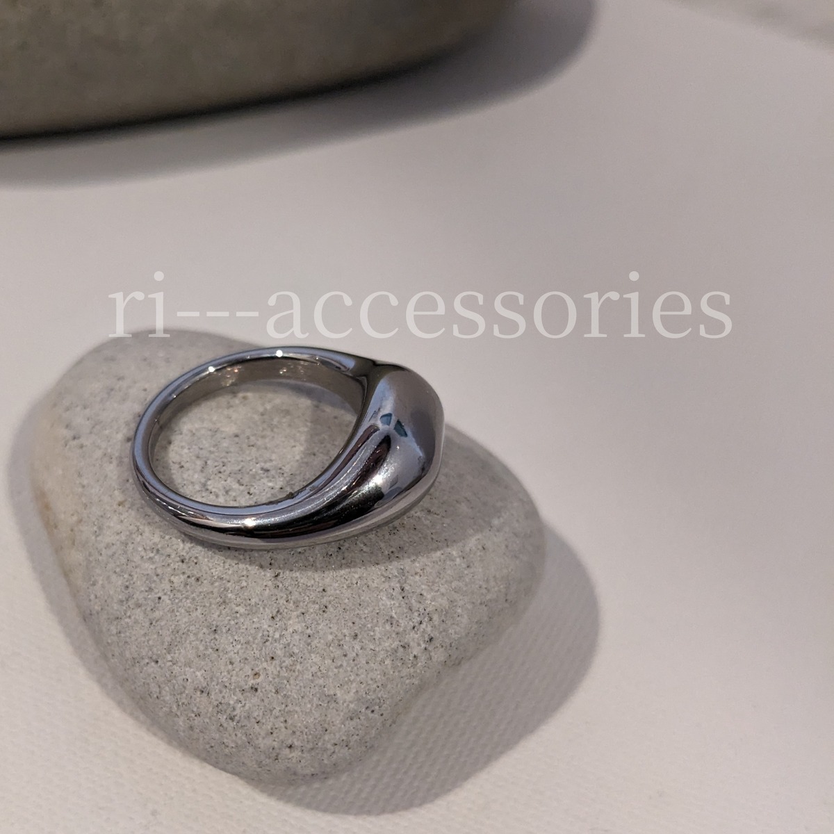 stainless nuance ring/silver | ri---accessories