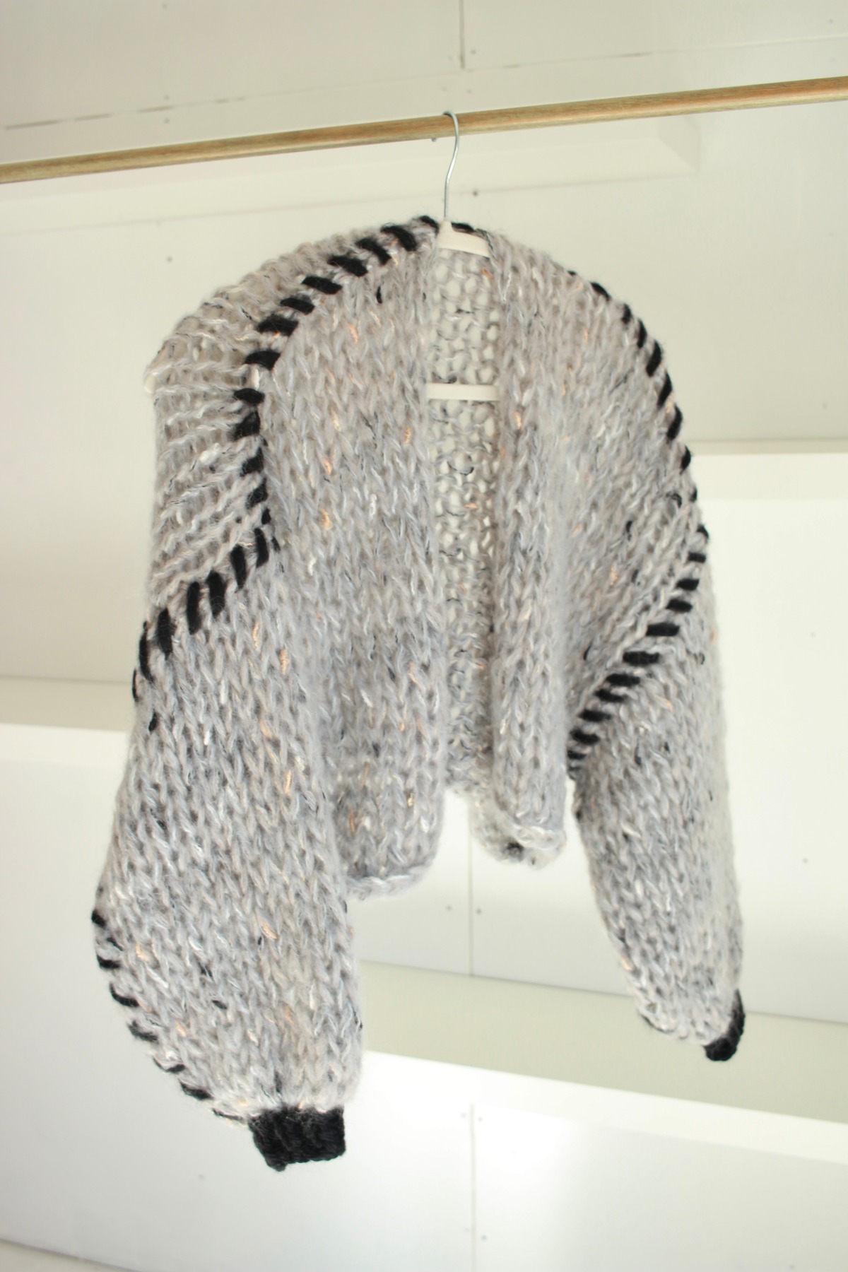 mix cardigan | amuamu