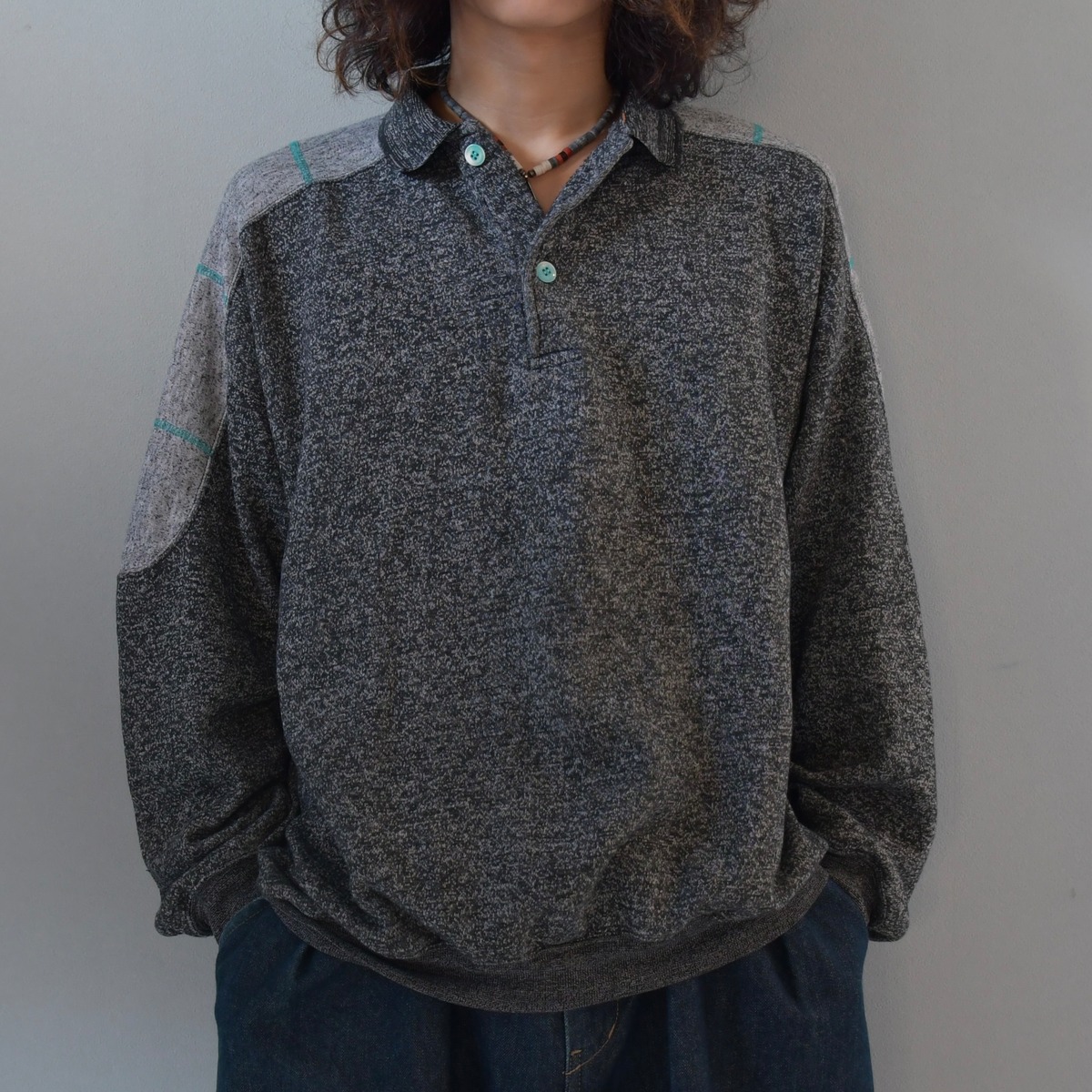 90s-00s unusual design sweat | natume
