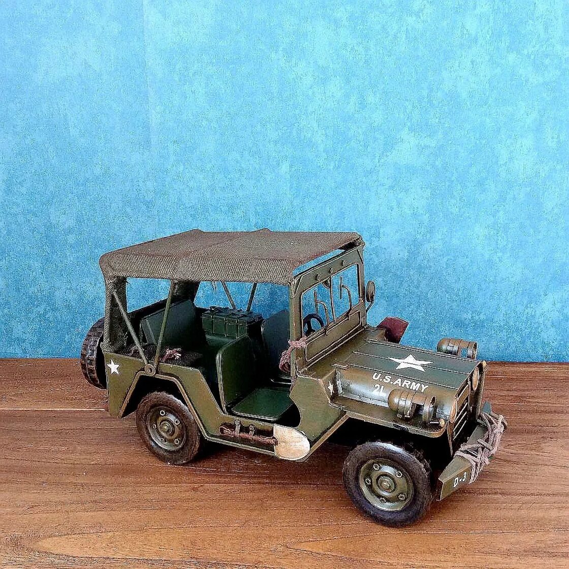 特大 メタル ブリキ 玩具 おもちゃ ミリタリー Military ジープ 特大 メタル ブリキ 玩具 おもちゃ ミリタリー Military ジープ