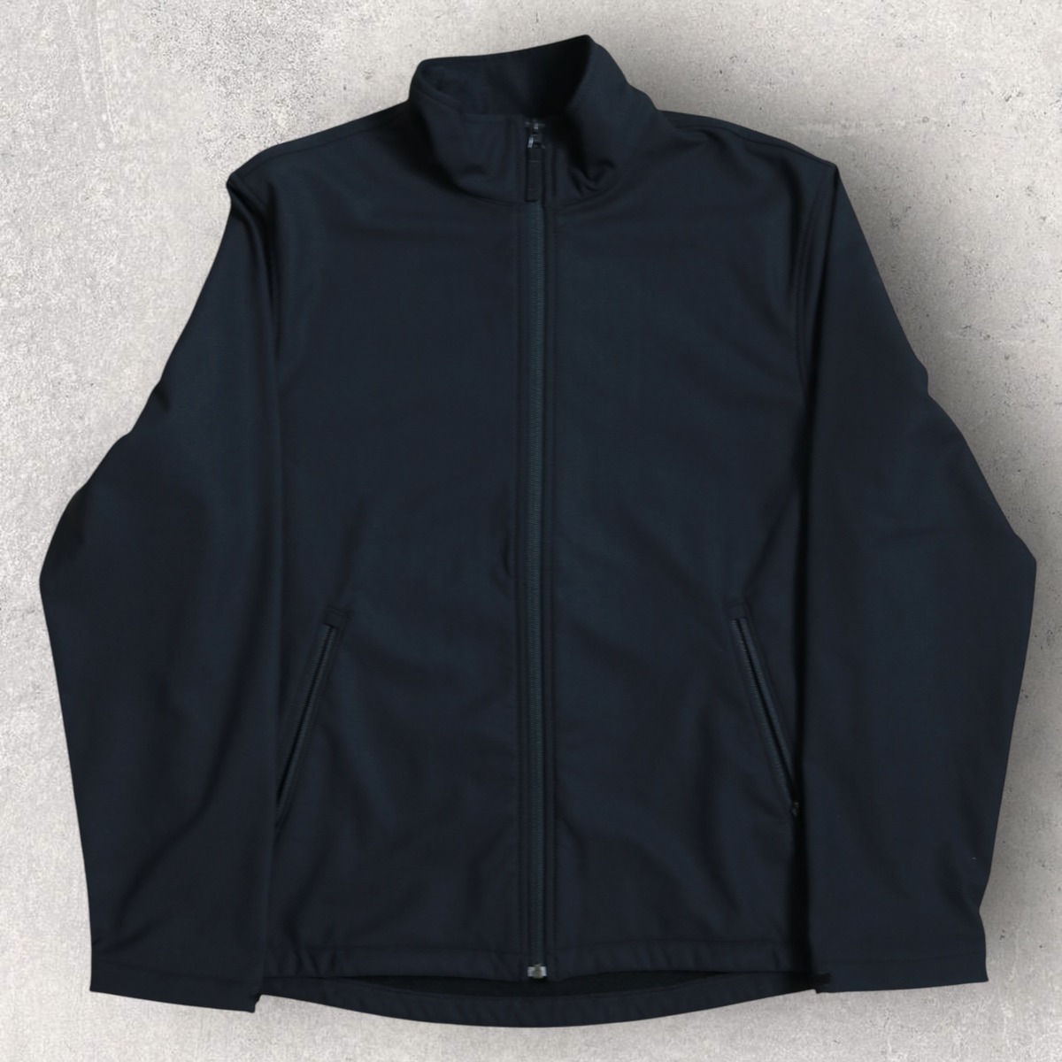 lands end "black" soft shell jacket 90s~ | focus