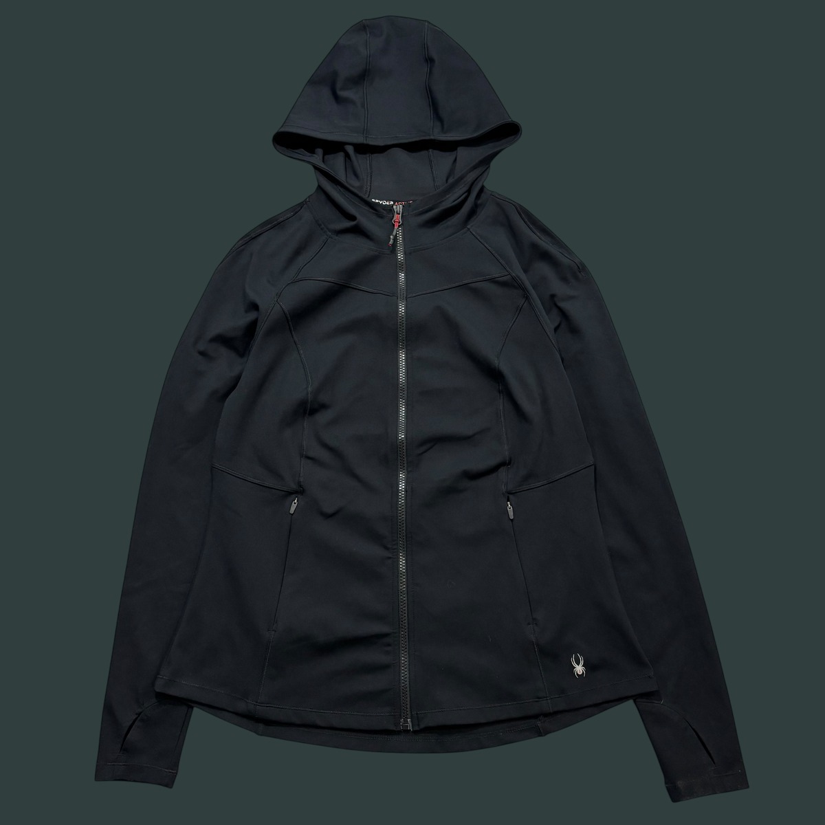 SPYDER one point logo zip hoodie | HITOCHIGAI ＆ RΣbiЯth