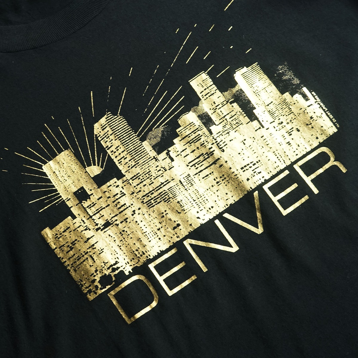 "JERZEES" 90s DENVER T-SHIRTS made in USA | polke used clothing