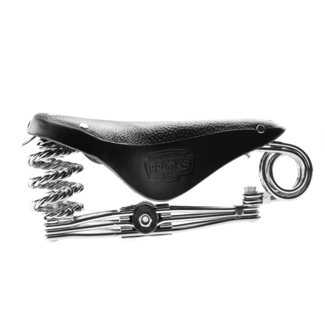 BROOKS_Leather saddle / B33（BLACK・HONEY） | SLOW CYCLE