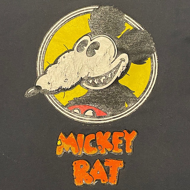 激レア 90s 00s ビンテージ ミッキーラット Tシャツ Robt Armstrong Mickey Rat ローブローアート R ...