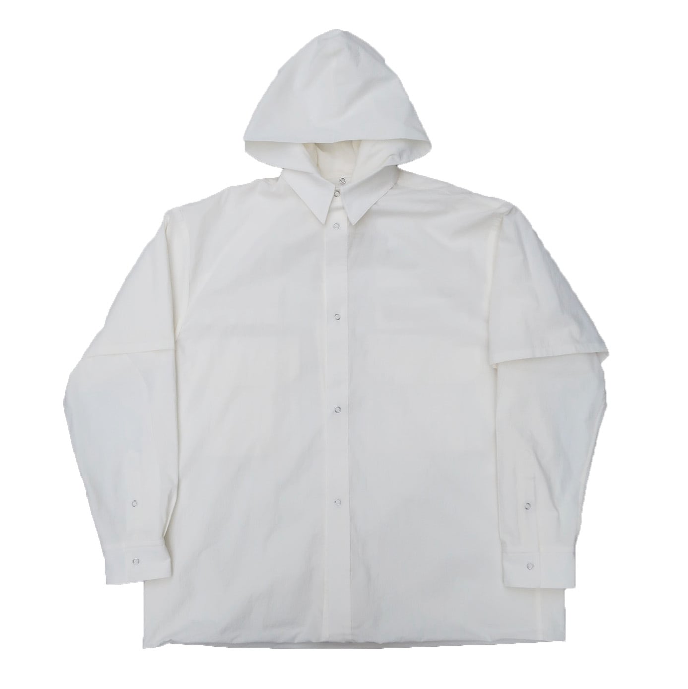 DAIRIKU 25SS Docking Engineer Hoodie Shirt (White) | Moore DAIRIKU 25SS Docking Engineer Hoodie Shirt (White) | Moore